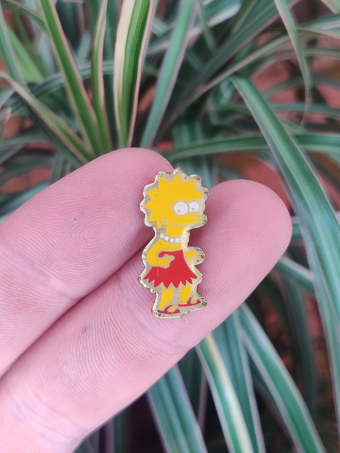 Lisa Simpson Vintage Lapel Pin Badge, Matt Groening, the Simpsons. - Etsy