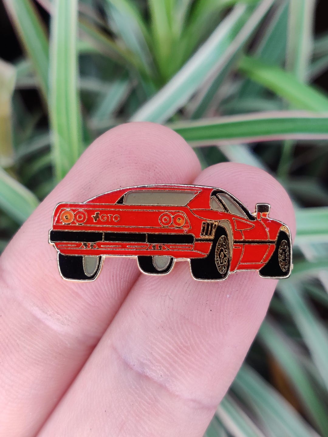 Ferrari 288 GTO Vintage Pin Badge, Vintage Enamel Lapel Pin Badge. - Etsy