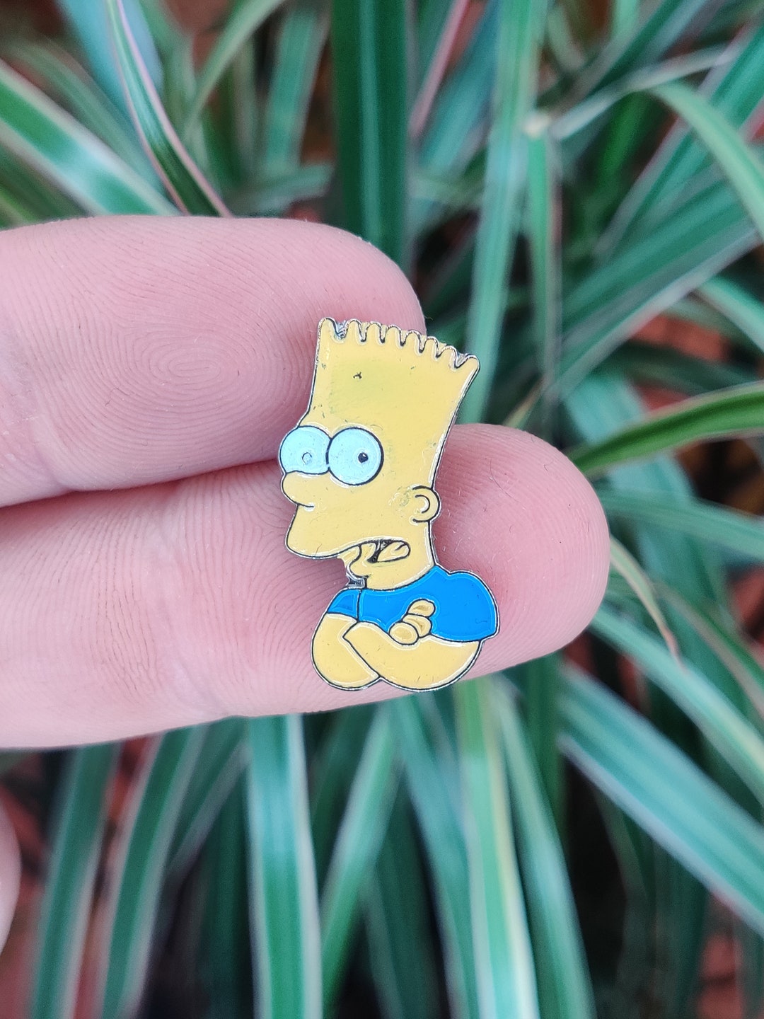Bart Simpson Vintage Pin Badge, Matt Groening, the Simpsons. - Etsy