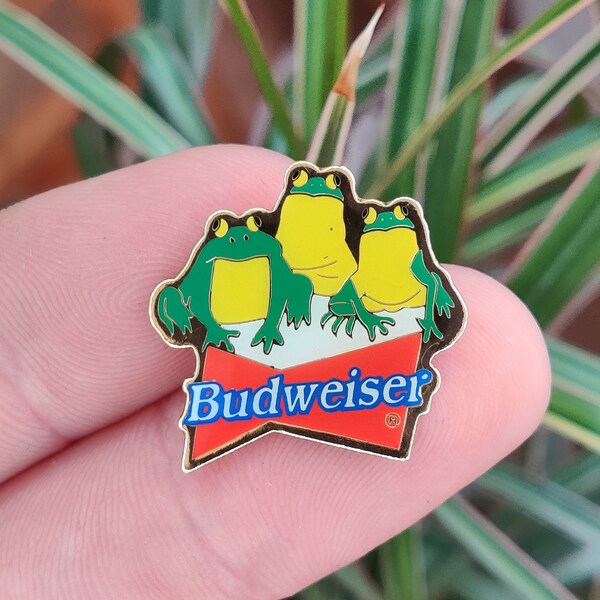 Budweiser Frogs - Etsy