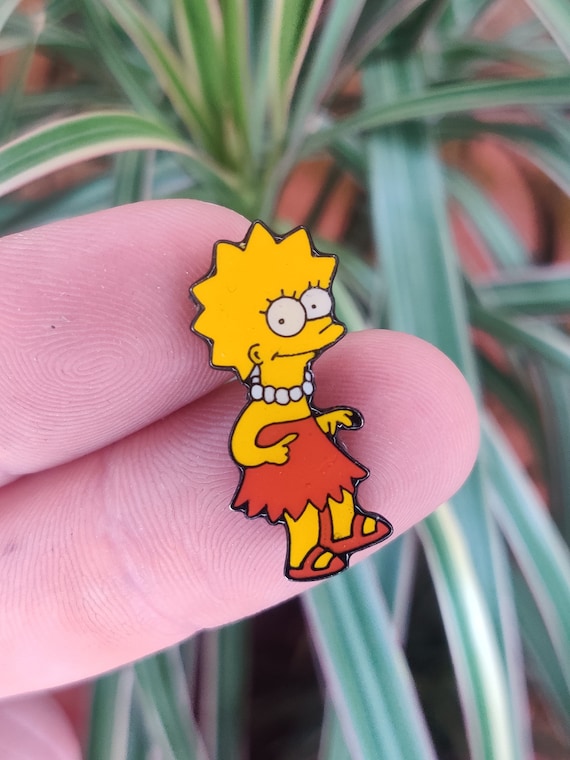 Lisa simpson vintage enamel - Gem