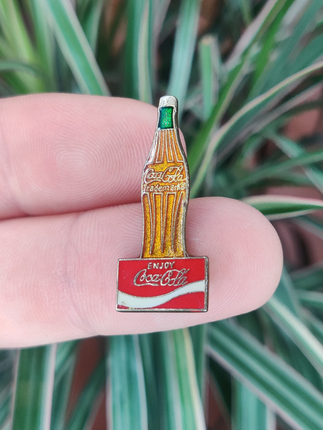 Coca Cola Vintage Lapel Pin Badge. Coke - Etsy