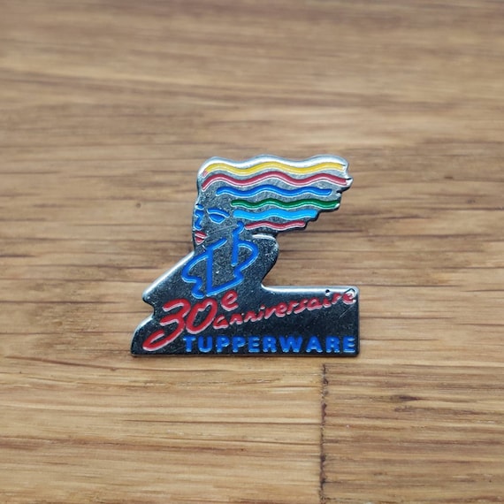 Tupperware Vintage Hat Tie Lapel Pin Badge Retro Chef Cook - Etsy