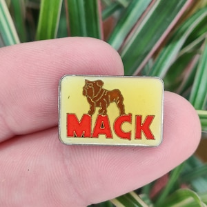 Mack Trucks Emblem Vintage Enamel Lapel Pin Badge. - Etsy