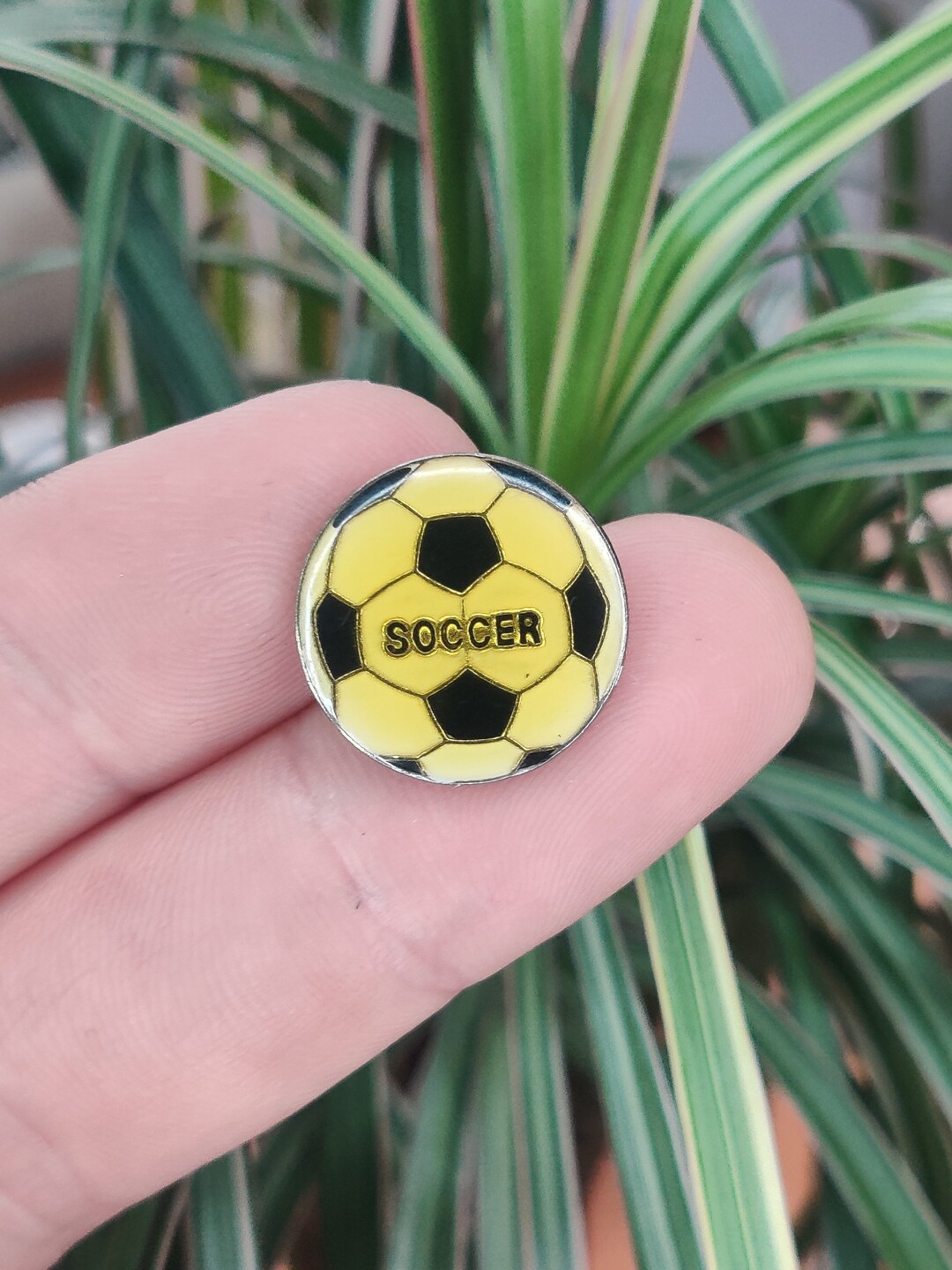 Soccer Ball Vintage Lapel Pin. - Etsy