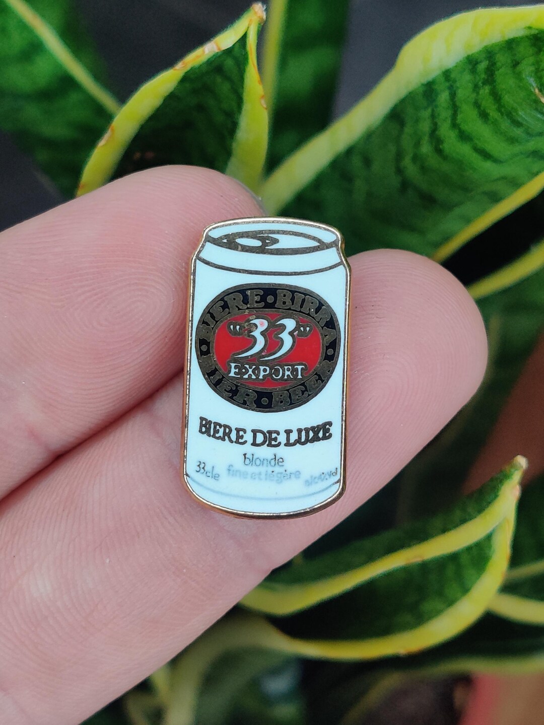 33 Export Beer Vintage Enamel Lapel Pin Badge. - Etsy