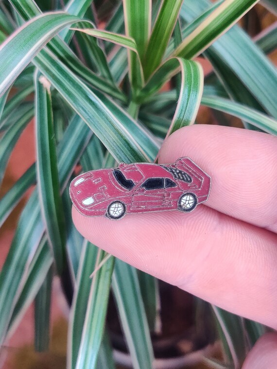 vintage ferrari f40 lapel - Gem