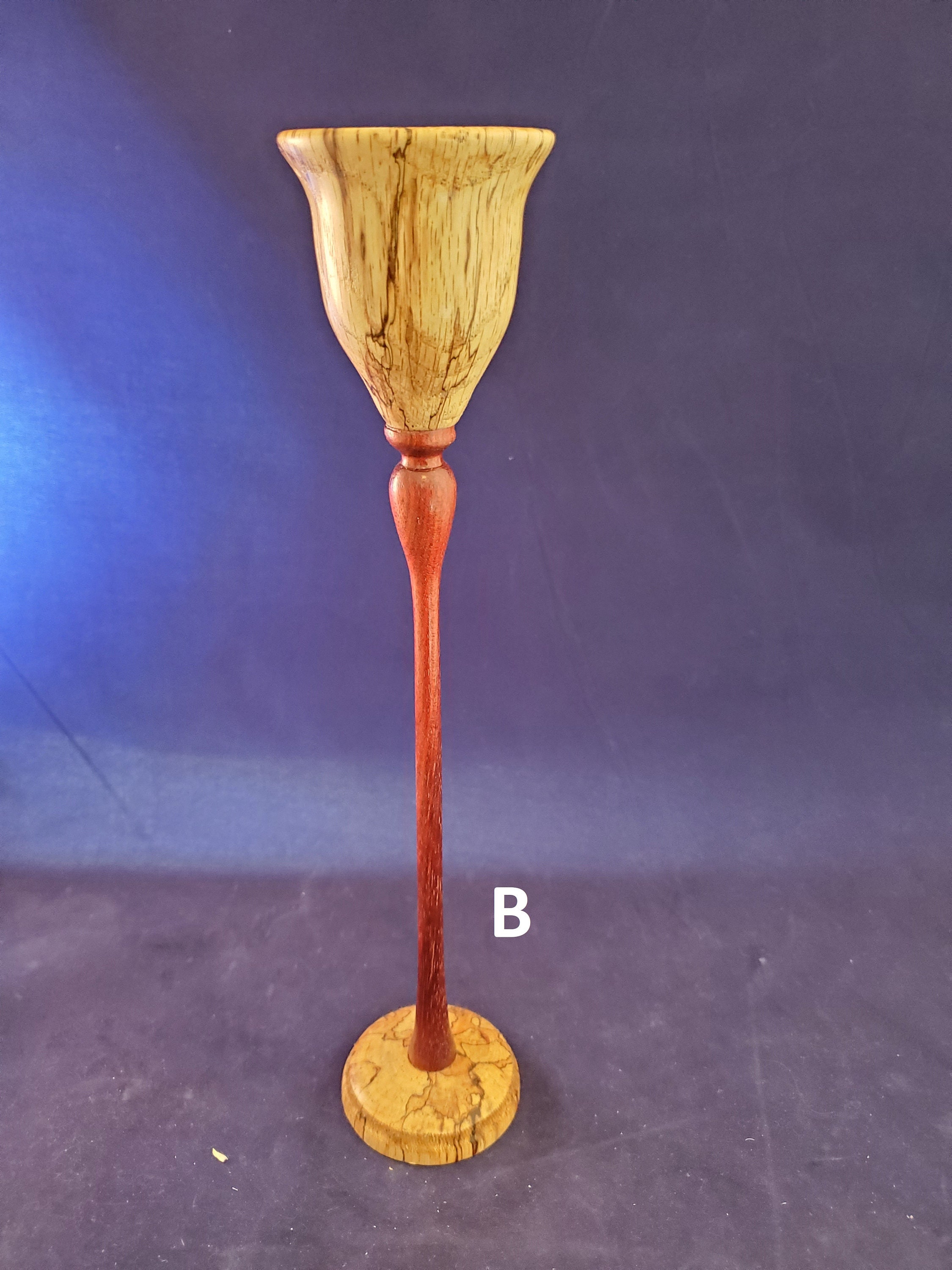 Wooden Goblets Chalices Candle holders Turned Goblet | Etsy