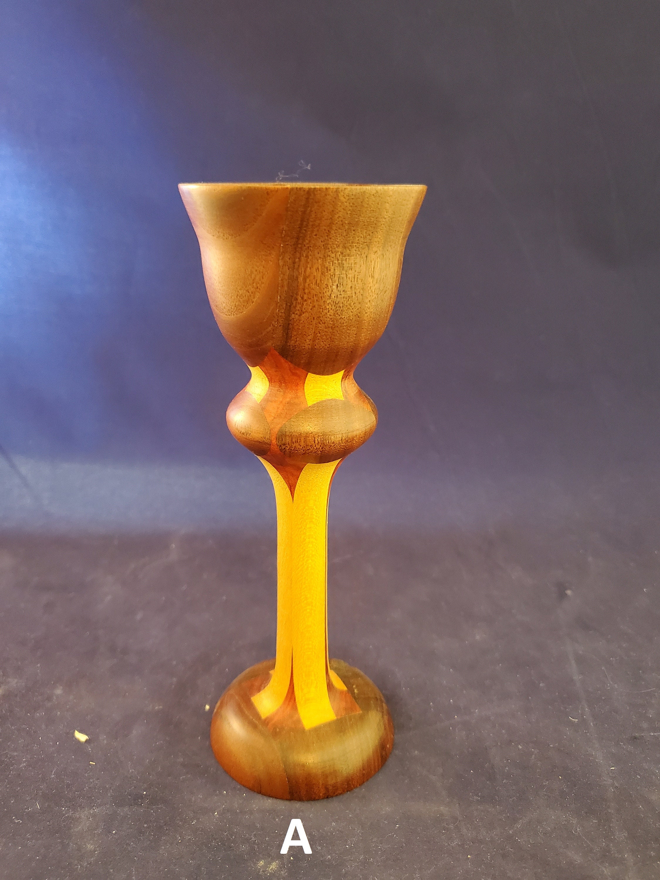 Wooden Goblets Chalices Candle holders Turned Goblet | Etsy