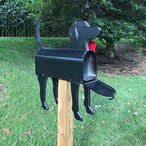 Labrador Retriever Mailbox Lab Unique Dog Mailbox Pp003 - Etsy