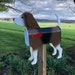 Beagle Mailbox Unique Dog Mailbox PP006 - Etsy