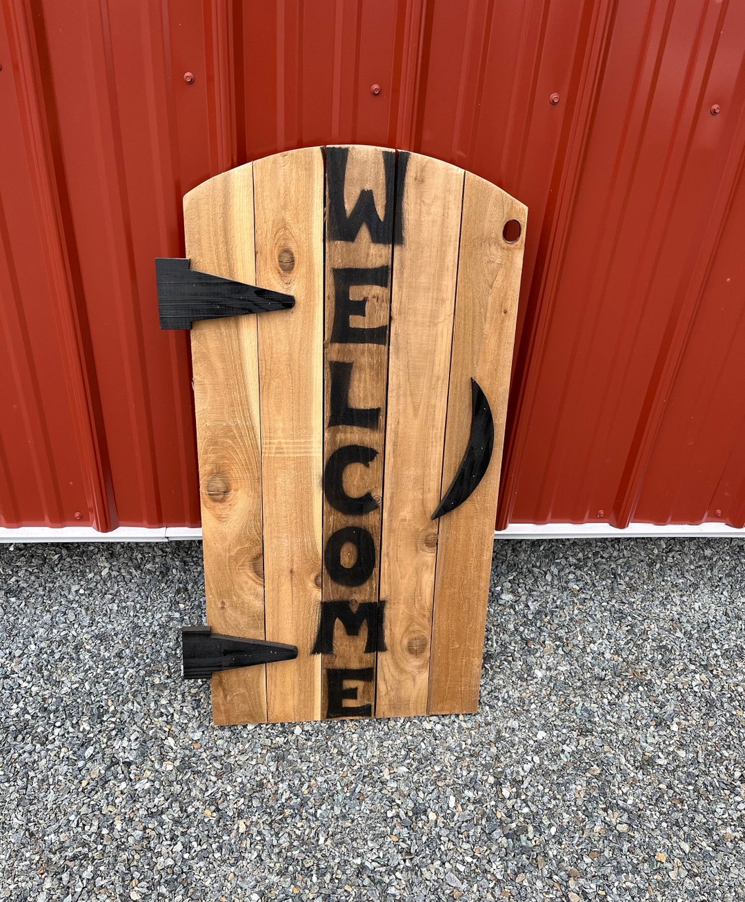 Welcome Doors Beautiful Red Cedar Rustic Doors With welcome Splashed ...