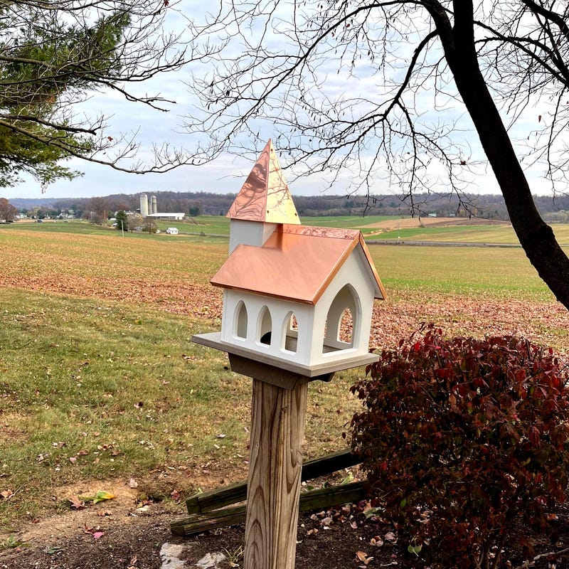 Church Bird House - Etsy