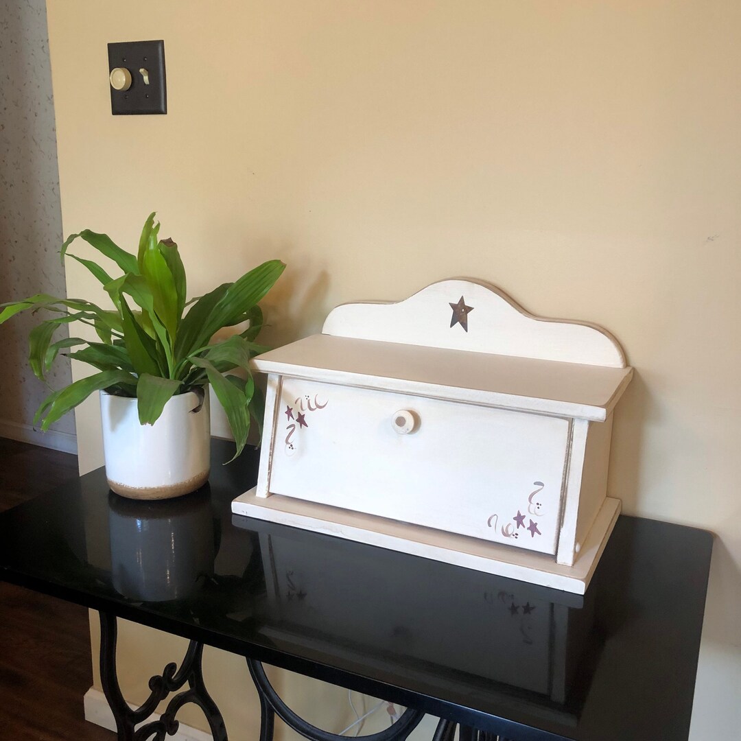 Bread Box | Countertop Breadbox | Hand Crafted | Kitchen Décor and ...