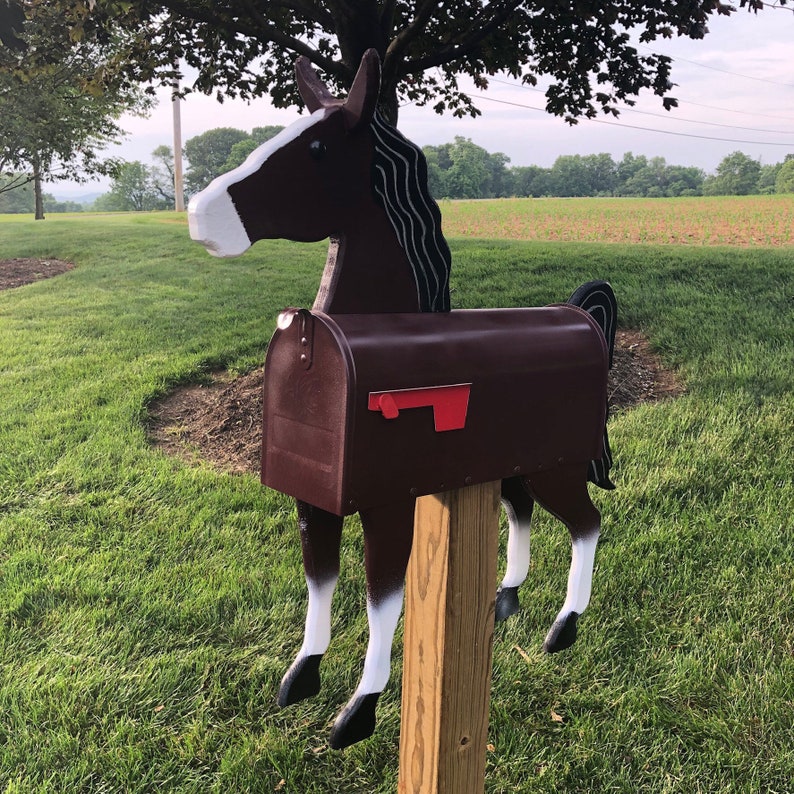 Unique Horse Mailbox | Perfect for Horse Farm or Horse Lover! |PP005 - Etsy
