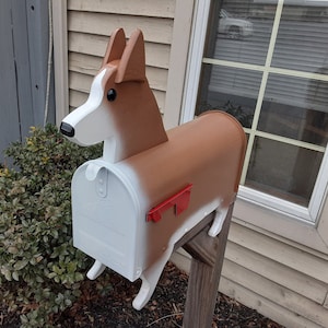 Corgi Mailbox | Pembroke Welsh Corgi | Unique Dog Mailbox | Pp011 - Etsy
