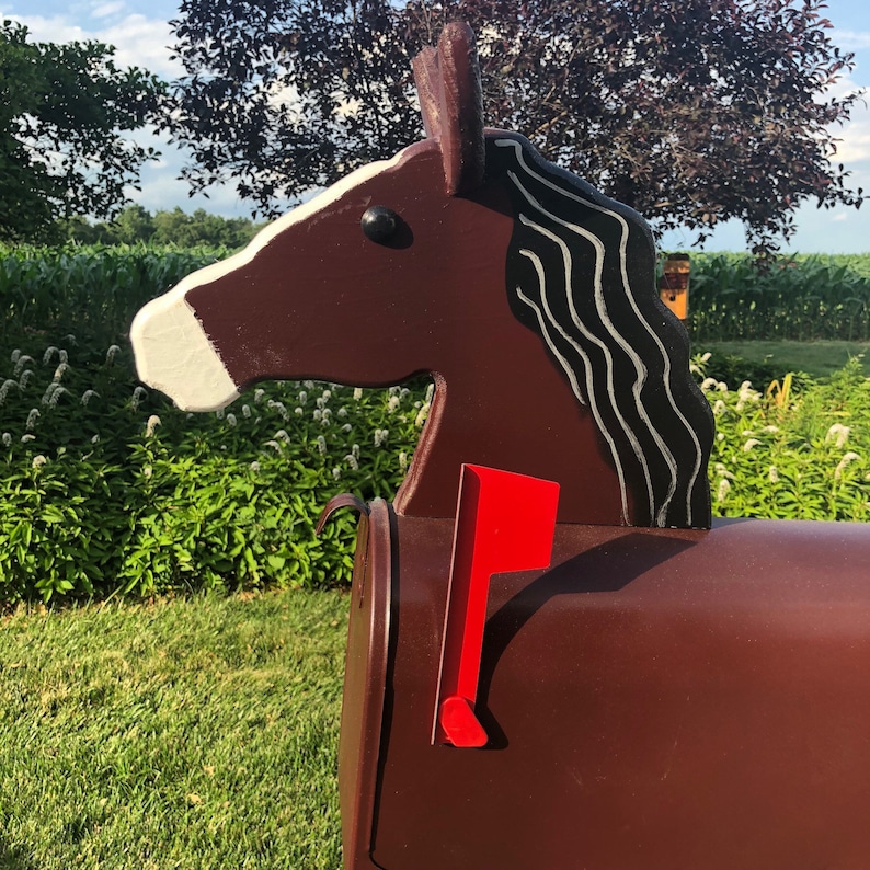 Unique Horse Mailbox | Perfect for Horse Farm or Horse Lover! |PP005 - Etsy