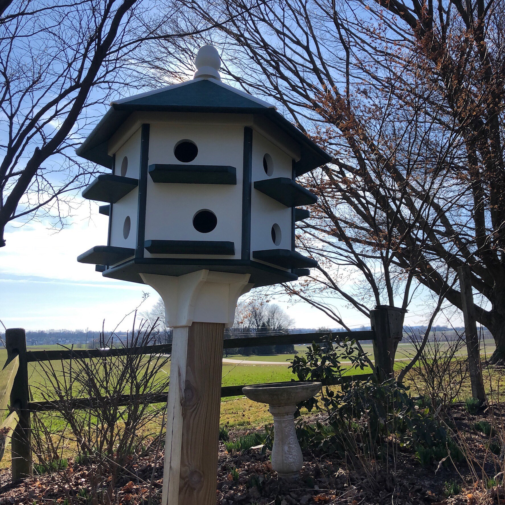 Extra Large Bird House Martin House With Twelve Holes and - Etsy Israel
