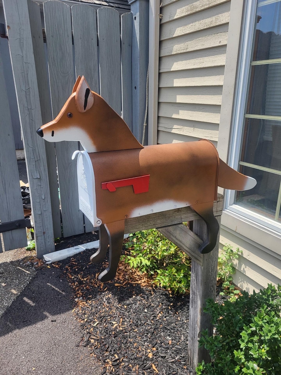 Adorable Fox Mailbox Perfect for Cabin or Wildlife Lover Pp056 - Etsy