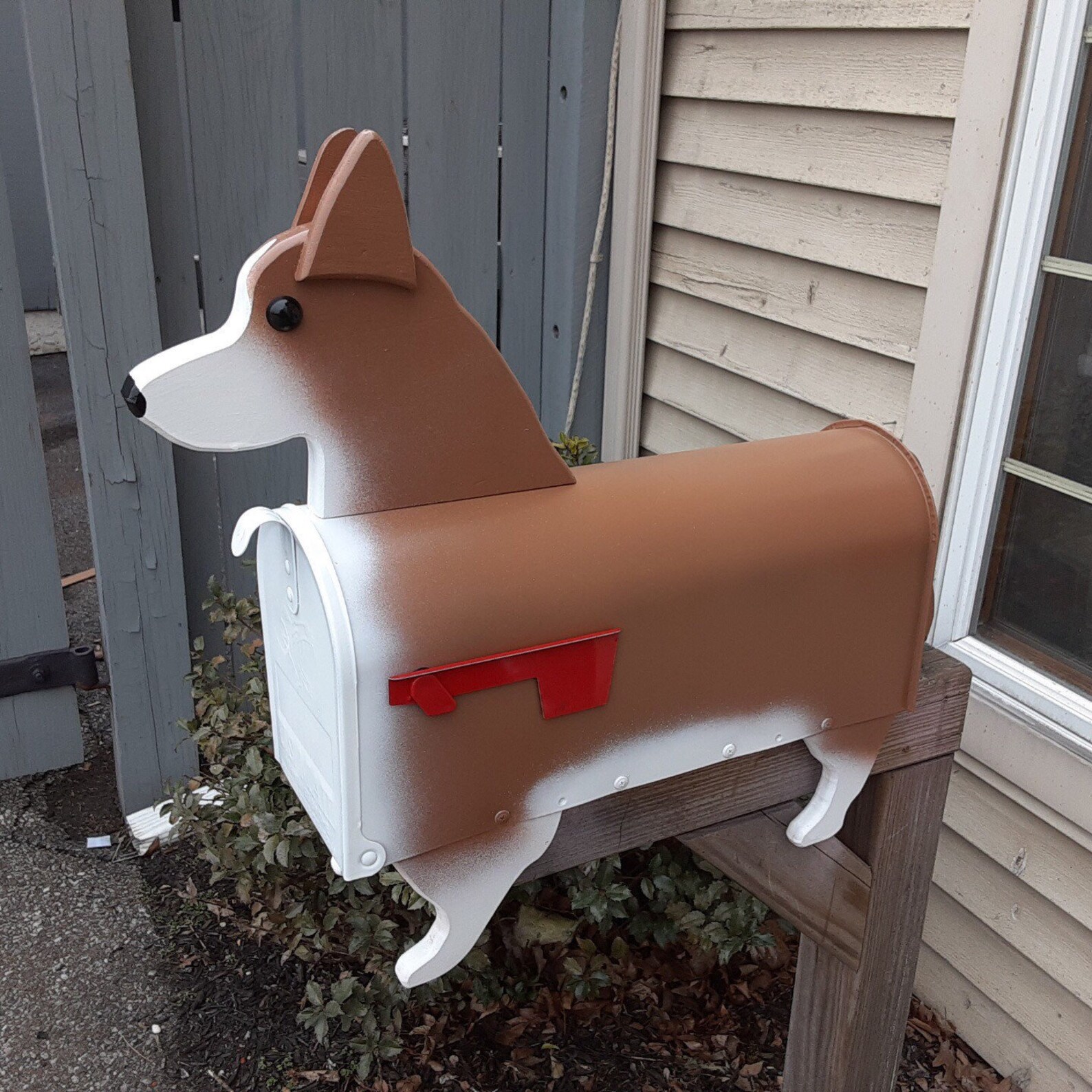 Corgi Mailbox | Pembroke Welsh Corgi | Unique Dog Mailbox | Pp011 - Etsy