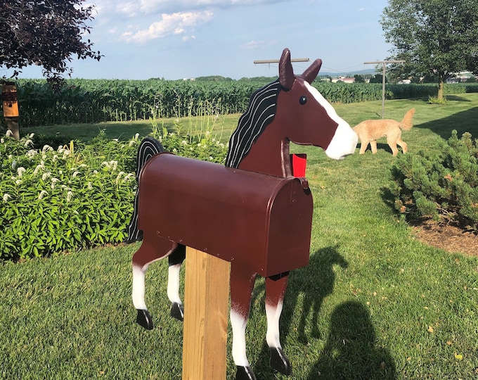 Unique Horse Mailbox Perfect for Horse Farm or Horse Lover PP005 - Etsy