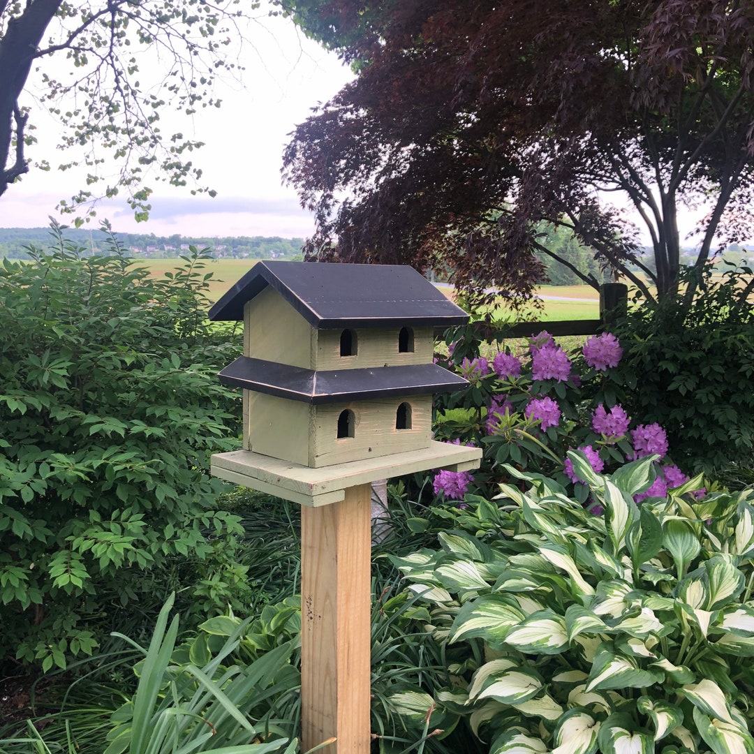 Large Birdhouse Reclaimed Materials Amish Made LB13 - Etsy