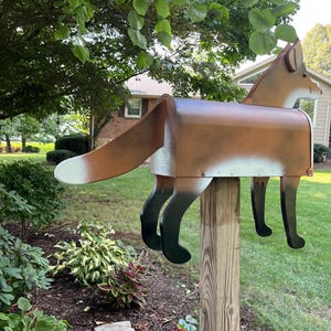 Adorable Fox Mailbox | Perfect for Cabin or Wildlife Lover! | Pp056 - Etsy