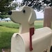 Labrador Retriever Mailbox Lab Unique Dog Mailbox Pp003 - Etsy