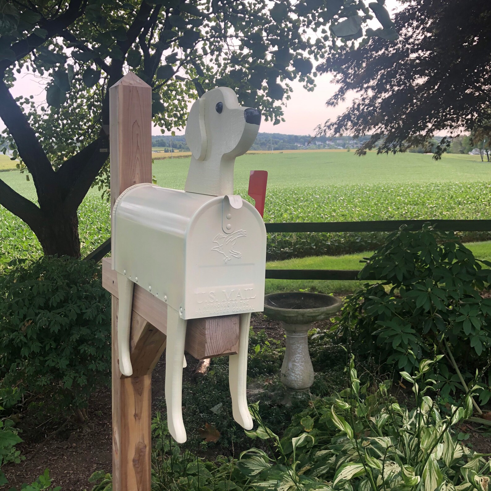Labrador Retriever Mailbox | Lab | Unique Dog Mailbox | Pp003 - Etsy