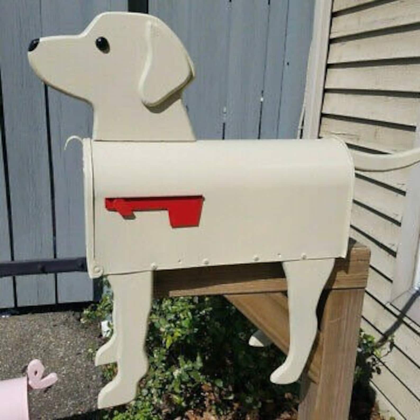Labrador Retriever Mailbox | Lab | Unique Dog Mailbox | Pp003 - Etsy