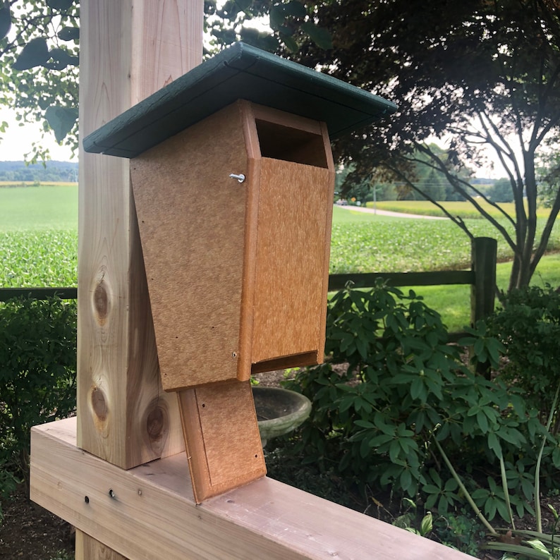 Sparrow Resistant Blue Bird Box Durable Poly Lumber Amish | Etsy