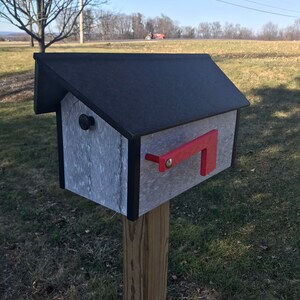 Marbled Poly Lumber Mailbox | Eco-friendly Recycled Plastic | Durable ...