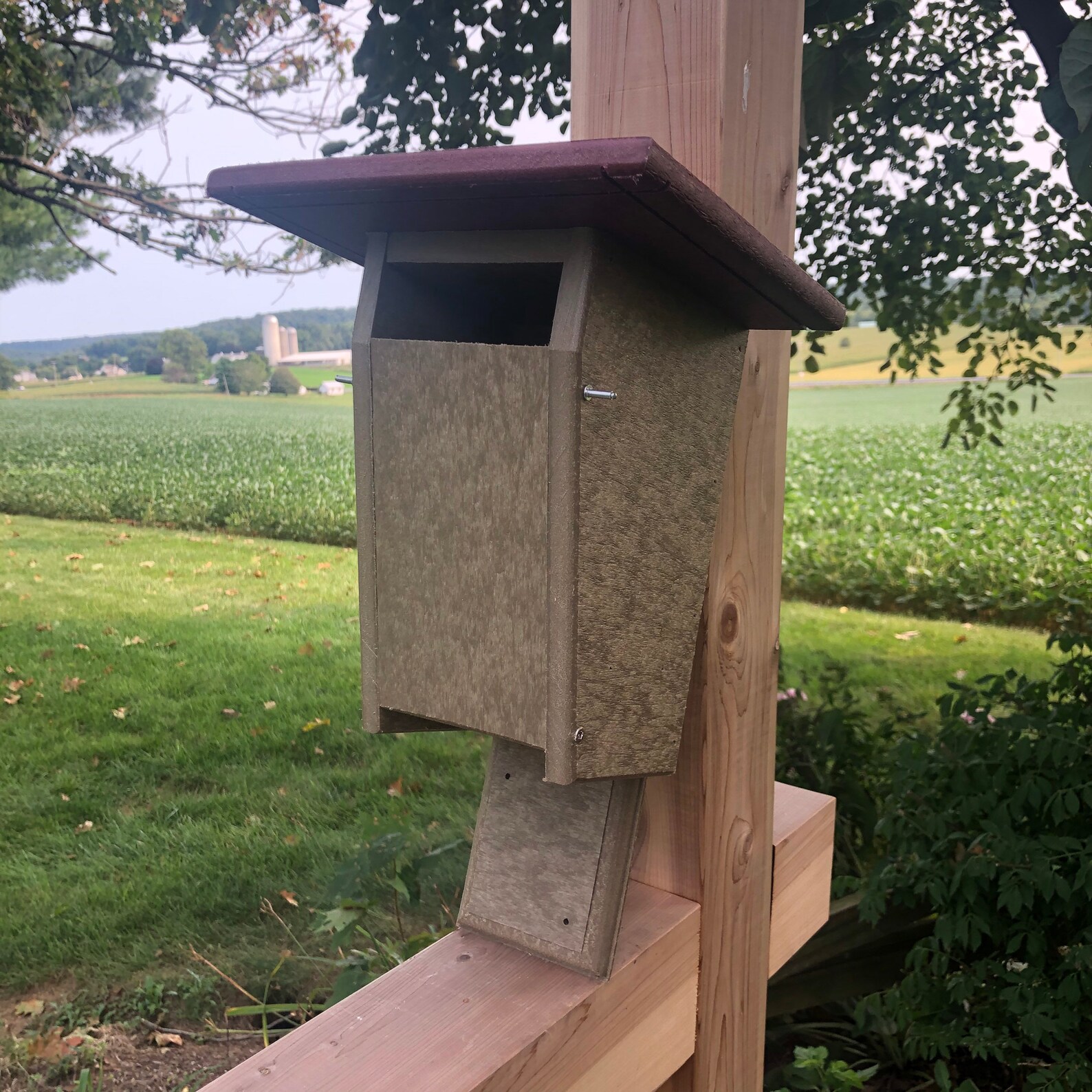 Sparrow Resistant Blue Bird Box Durable Poly Lumber Amish - Etsy