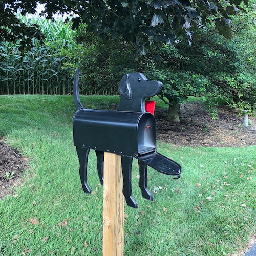 Labrador Retriever Mailbox Lab Unique Dog Mailbox Pp003 - Etsy