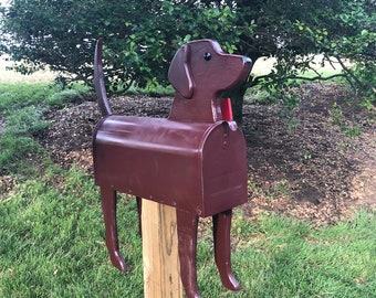 Labrador Retriever Mailbox Lab Unique Dog Mailbox Pp003 - Etsy
