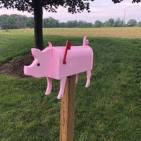 Farm Animal Mailboxes - Pig Mailbox - Etsy