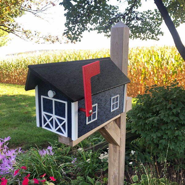Poly Barn Mailbox - Etsy