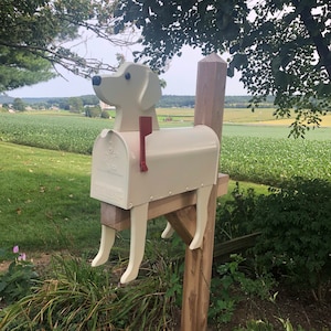 Labrador Retriever Mailbox | Lab | Unique Dog Mailbox | Pp003 - Etsy