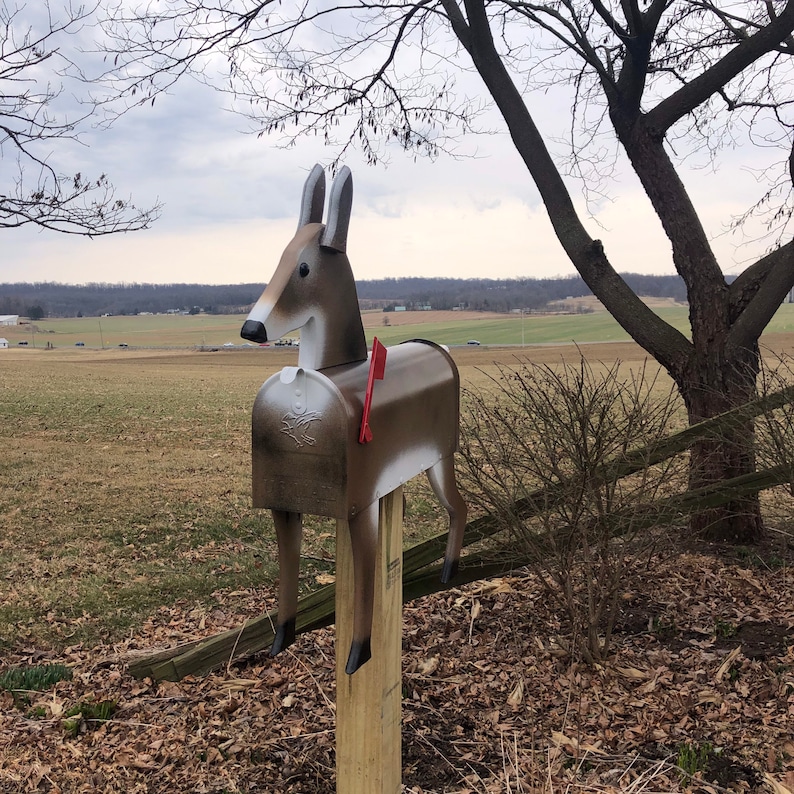 Deer Mailbox | Unique Doe Mailbox | Buck Mailbox | PP040 - Etsy
