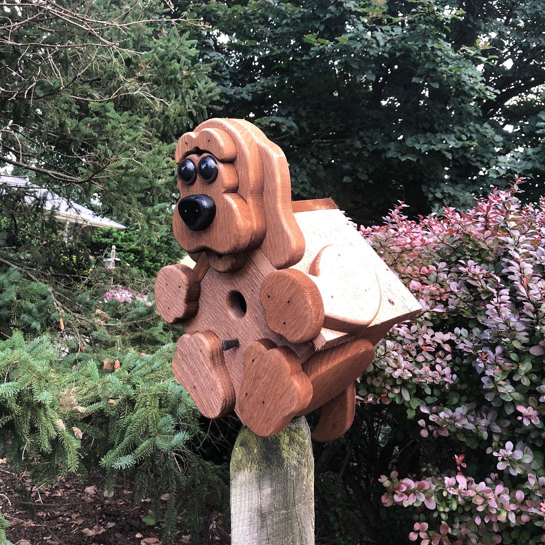 Dog Birdhouse | Hand Made From Reclaimed Wood | BH4 - Etsy