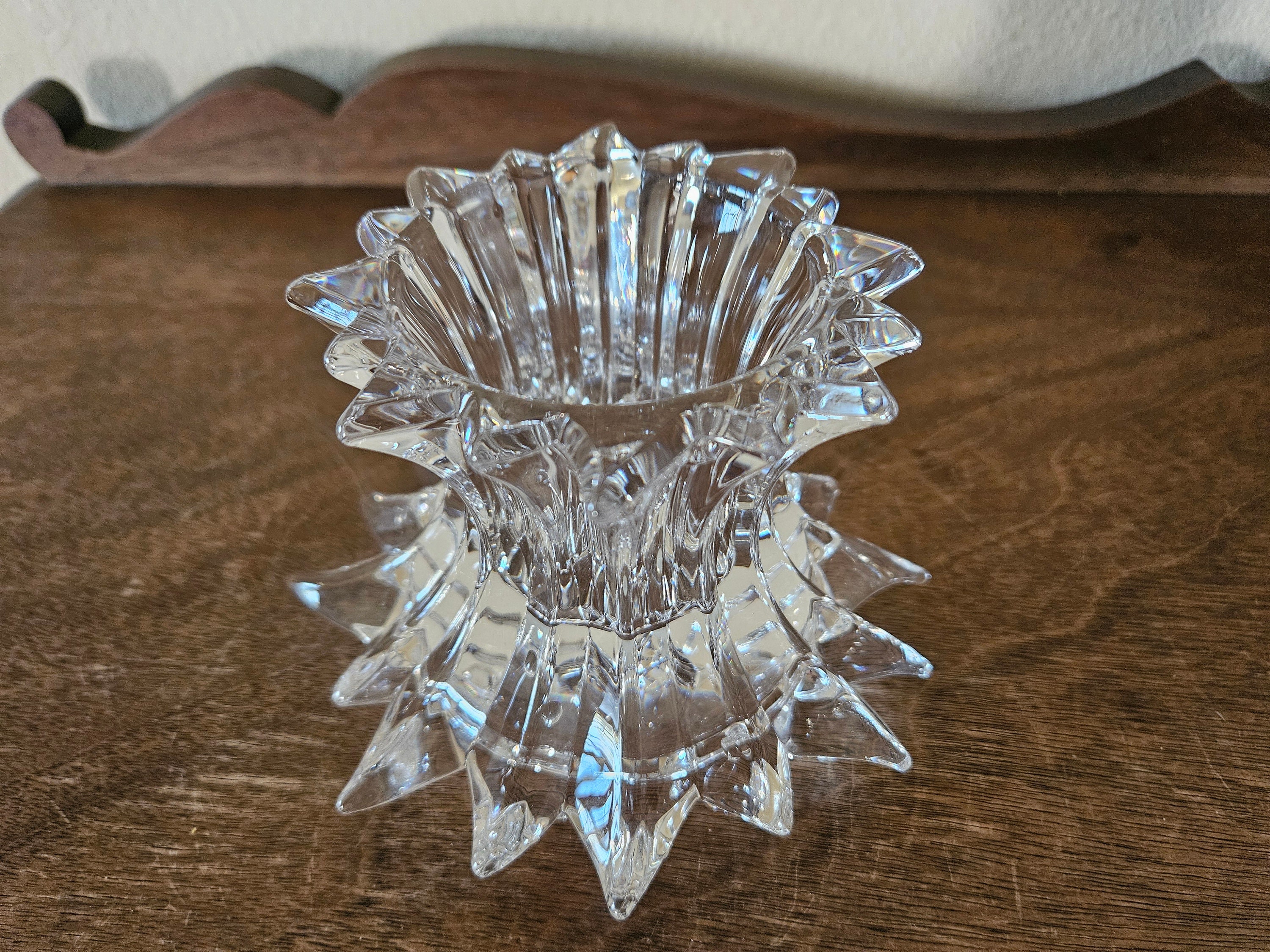 Partylite Crystal Aurora Candle Holder, Made in Germany - Etsy
