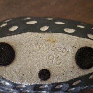 Vintage Larry Halvorsen Studio Pottery Bowl - Etsy