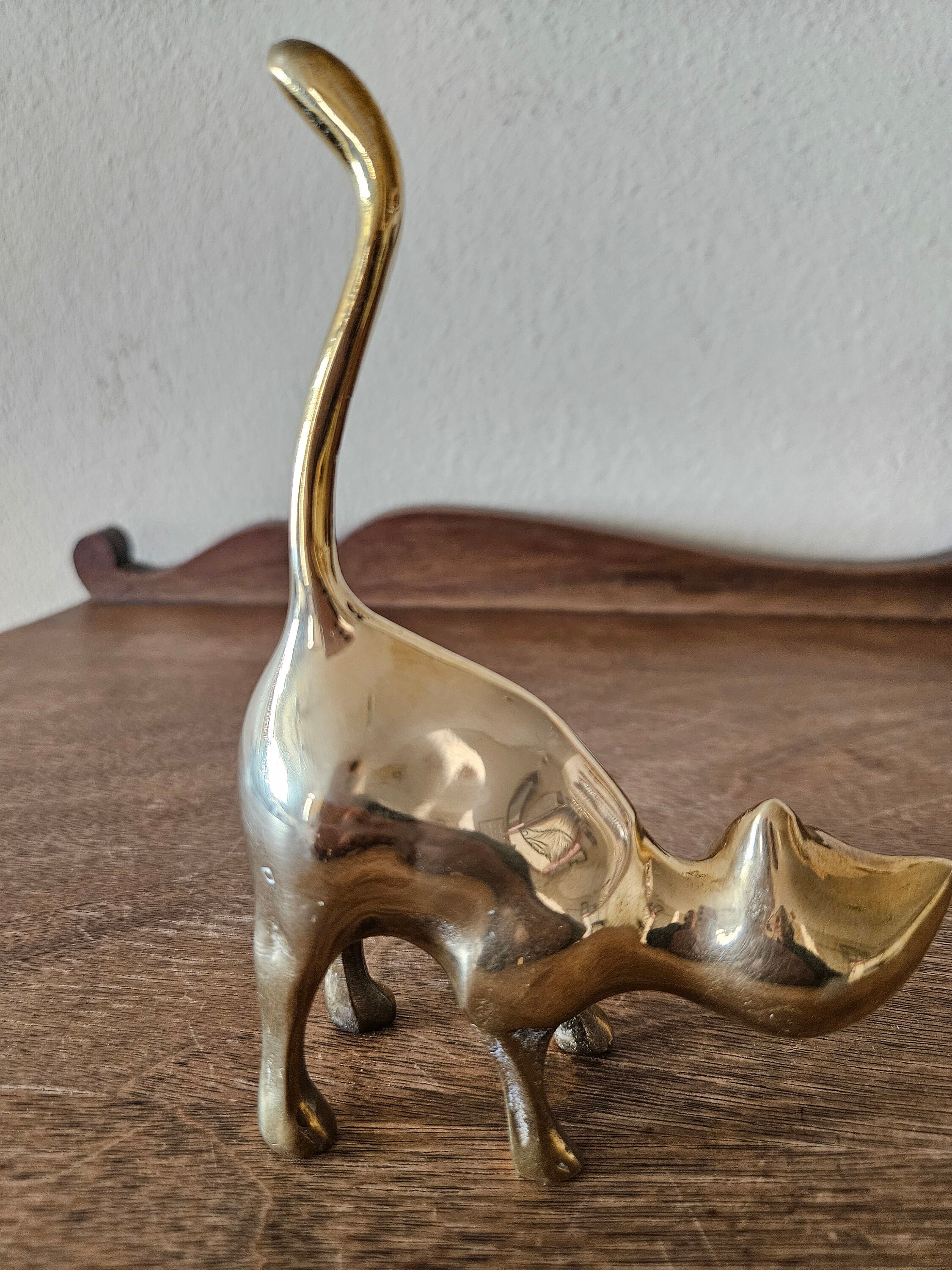 Vintage Leonard Solid Brass Collection Cat Figurine, Made in Korea - Etsy