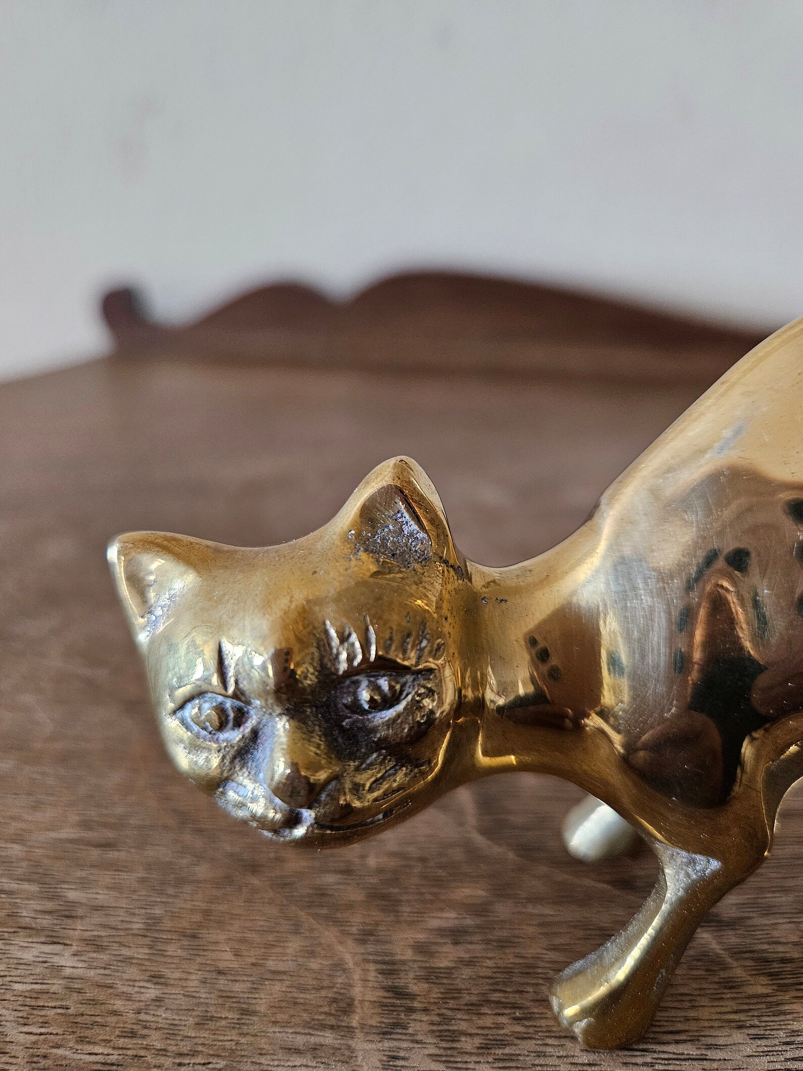 Vintage Leonard Solid Brass Collection Cat Figurine, Made in Korea - Etsy