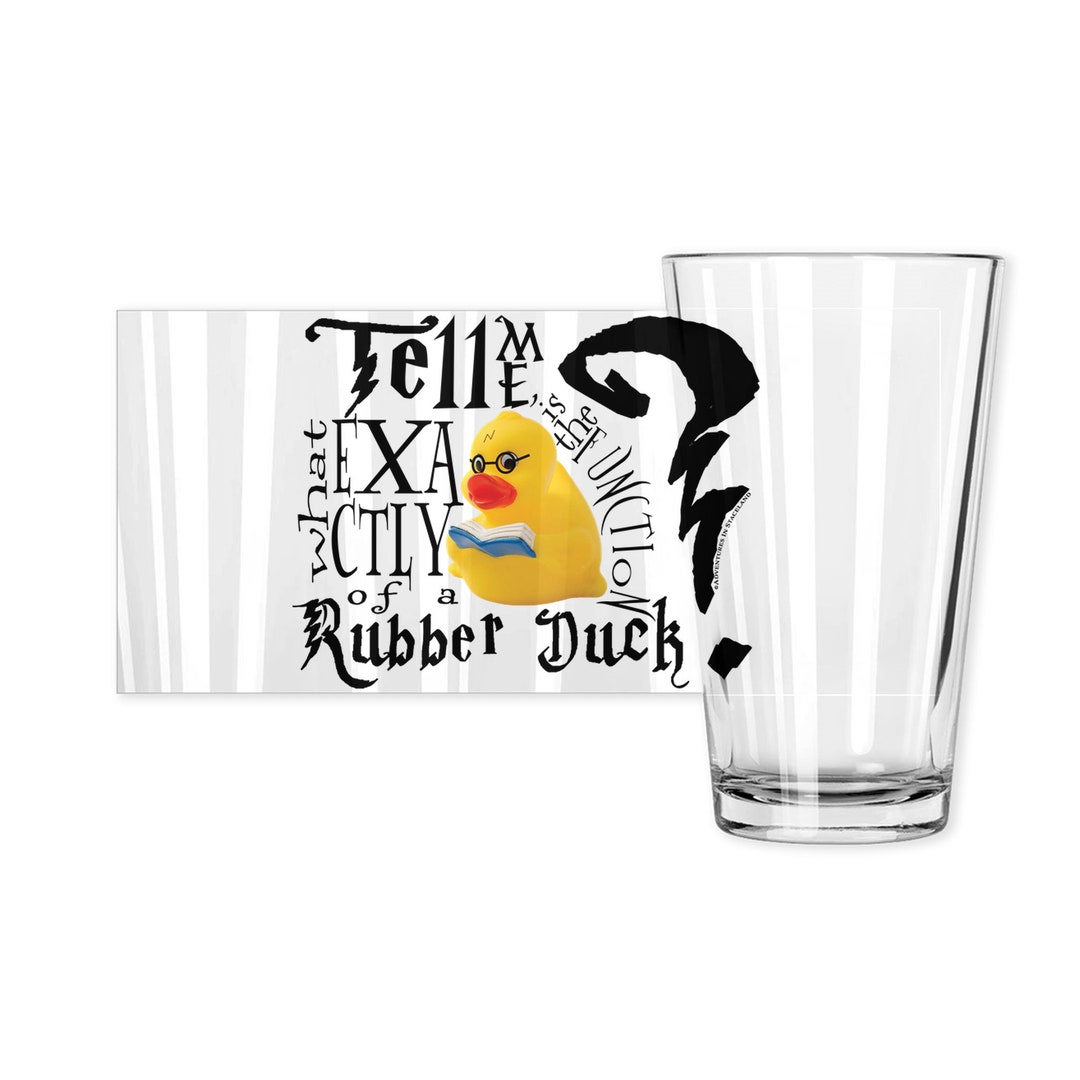Harry Quacker Wizarding World Inspired Pint Glasses - Etsy