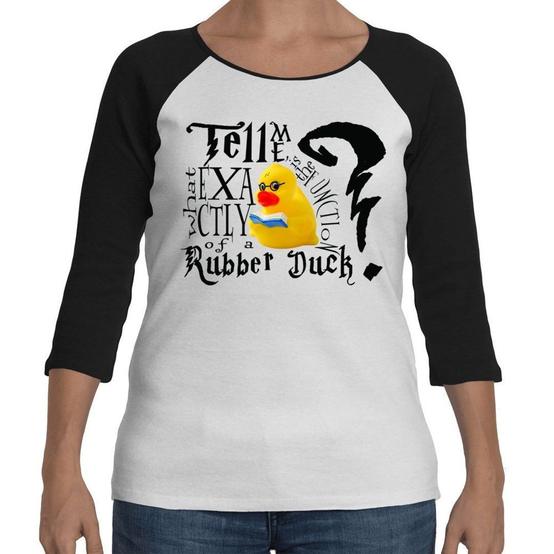 Harry Quacker Wizarding World Inspired Ladies 3/4 Sleeve Raglan T-shirt ...