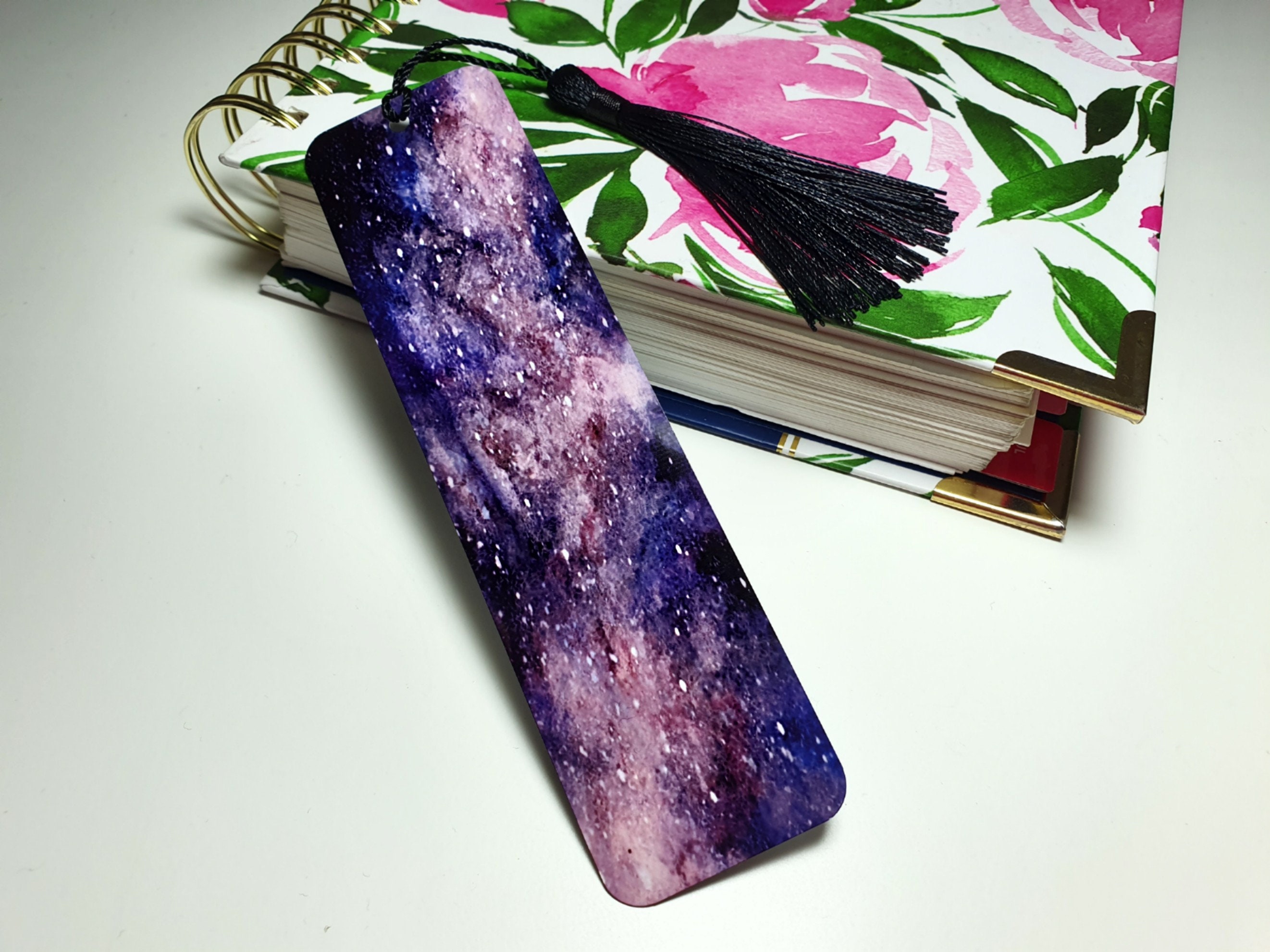 Royal Purple Bookmark/ Aluminium Bookmarks - Etsy