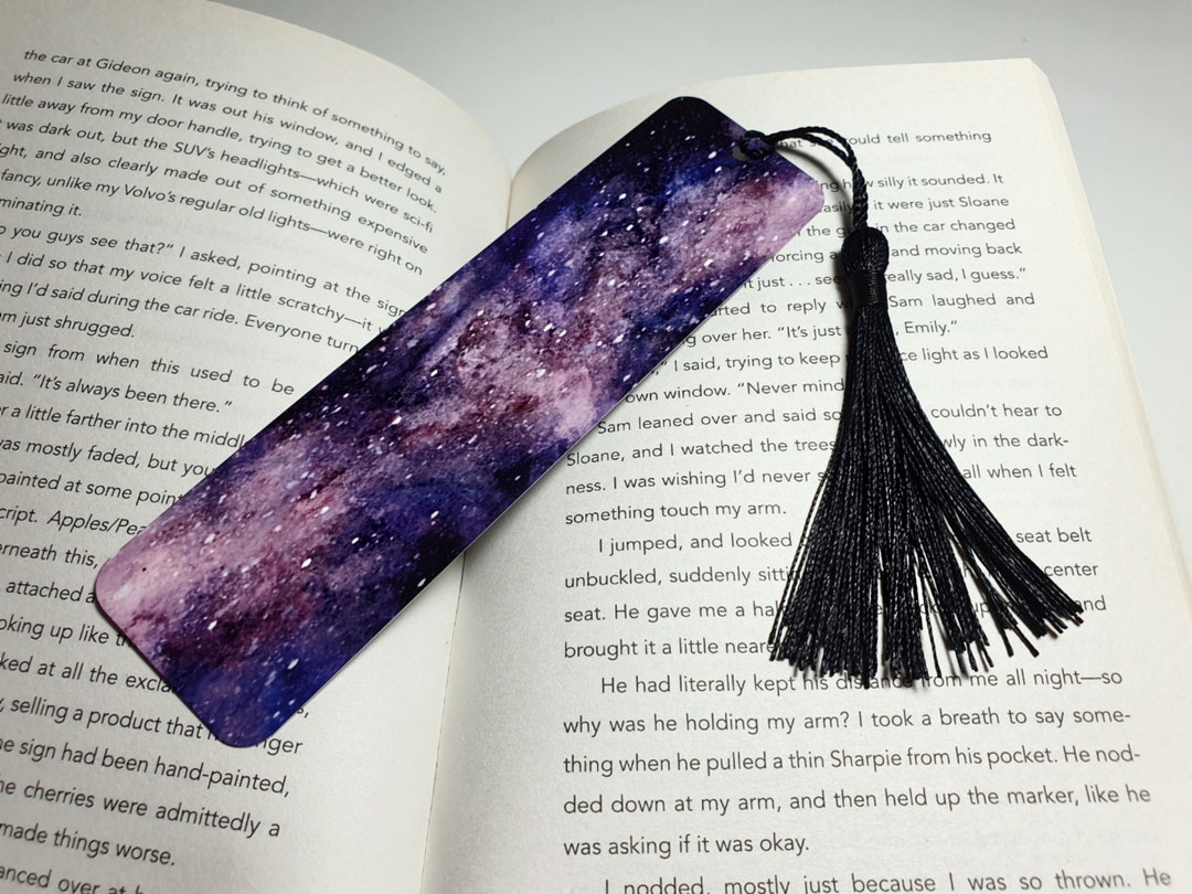 Royal Purple Bookmark/ Aluminium Bookmarks - Etsy