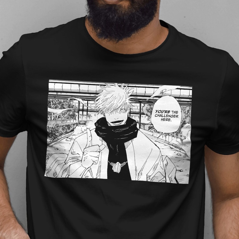 Gojo Satoru Manga Panel - Etsy