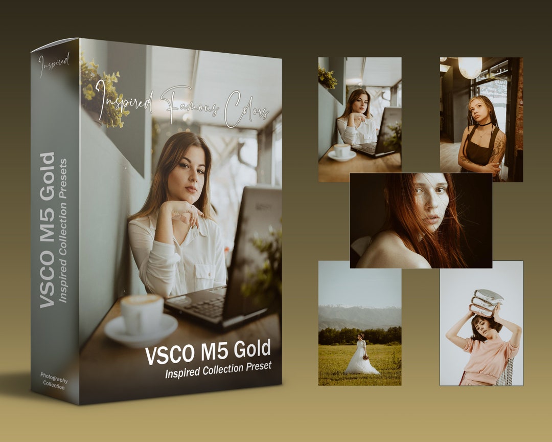 VSCO M5 Gold Inspired Yellow Preset Lightroom Mobile Desktop Inspired ...